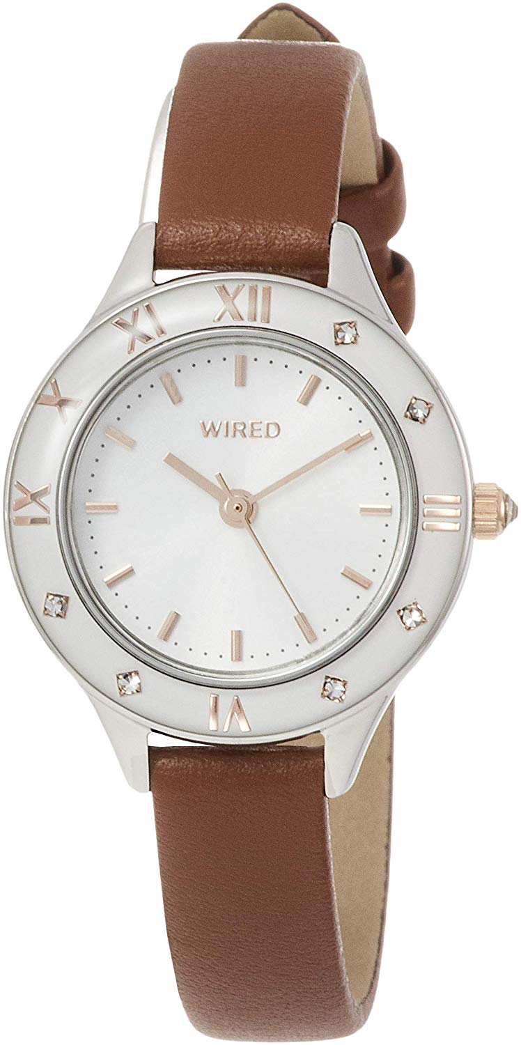 SEIKO WIRED f AGEK442 Ladies Brown - Discovery Japan Mall