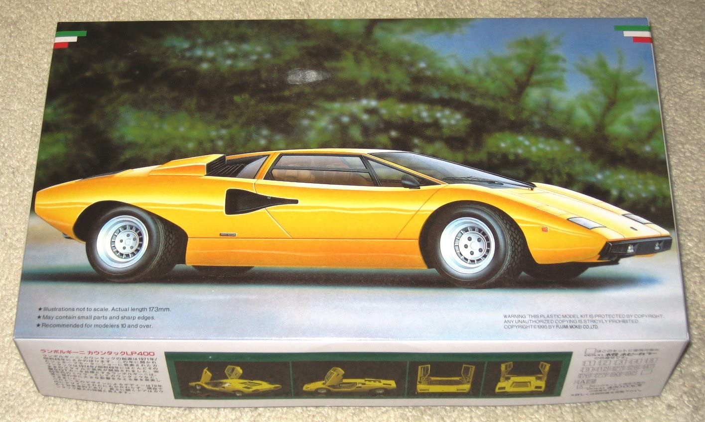 Fujimi Model 1/24 Enthusiast Model Series 26 Countach LP400 - Discovery ...