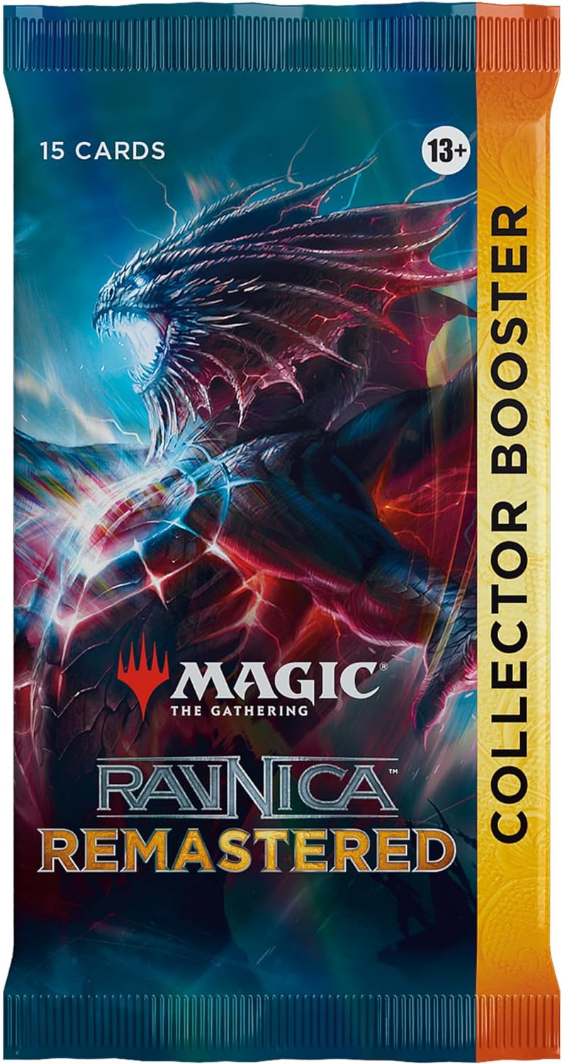 Magic: The Gathering Ravnica Remastered Collector’s Booster (15 Magic ...