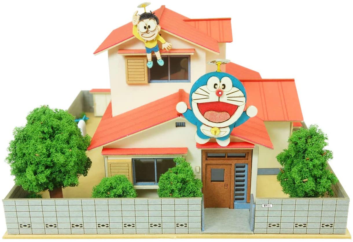 Sankei Doraemon Series 1/150 Doraemon and Nobita's House Paper Craft ...