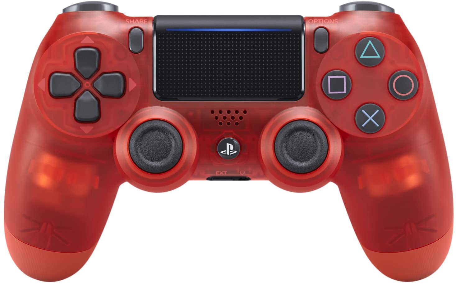 Wireless Controller (DUALSHOCK 4) Red Crystal - Discovery Japan Mall