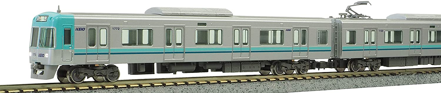 Greenmax N gauge Keio 1000 series (5th car, blue green) 5-car train set ...