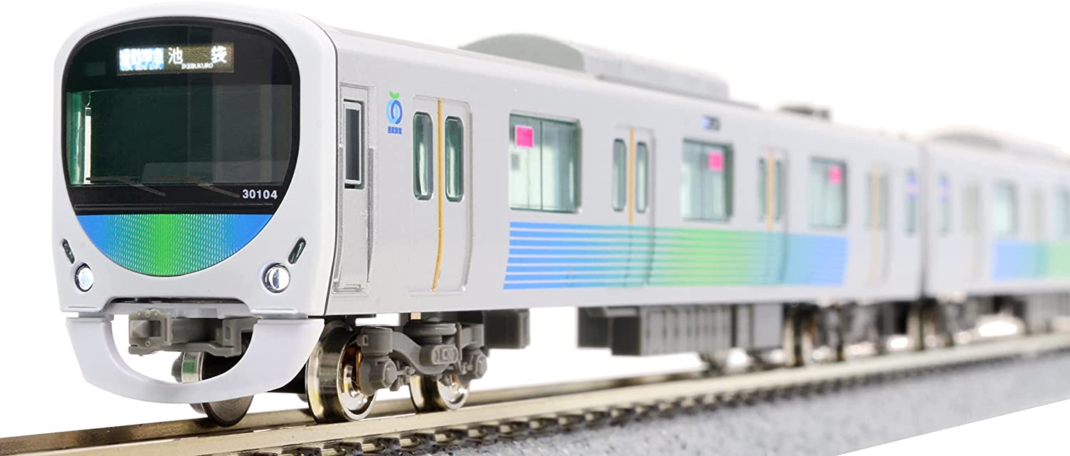 Greenmax N gauge Seibu 30000 series (Ikebukuro line, 30104 formation ...
