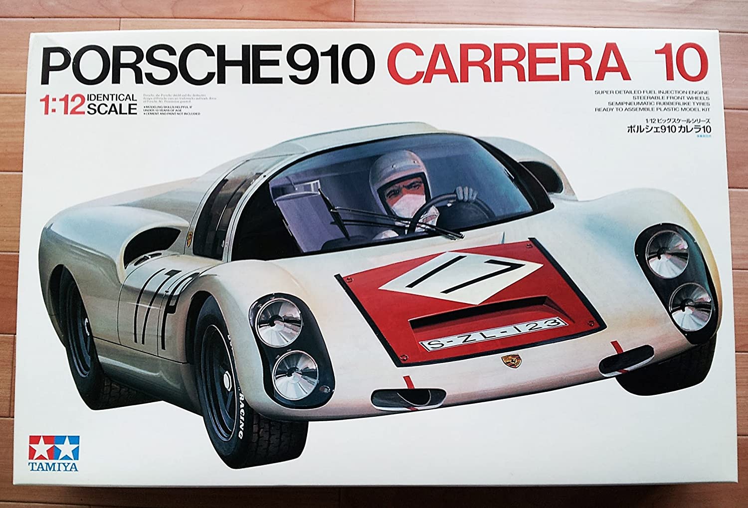 TAMIYA 1/12 Porsche 910 Carrera 10 (1/12 Big Scale Car: 12003 ...