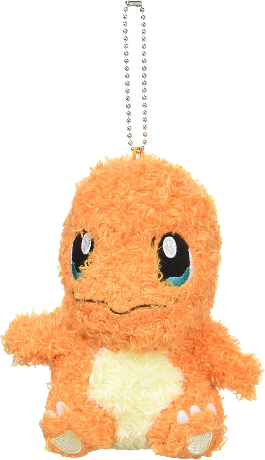 Sekiguchi Pokemon Fluffy Mascot Charmander Keychain 671663 - Discovery ...