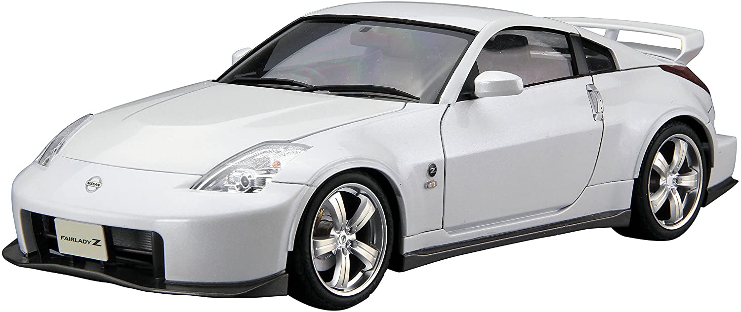 AOSHIMA 1/24 The Model Car Series No.69 Nissan Z33 Fairlady Z Version NISMO 2007 Plastic Model ...