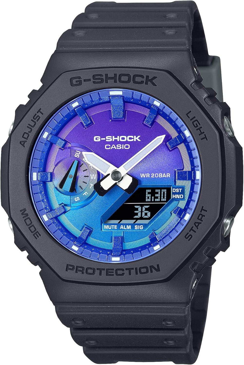 CASIO G-SHOCK Flame inside series GA-2100FL-1AJF Men's Black - Discovery Japan Mall