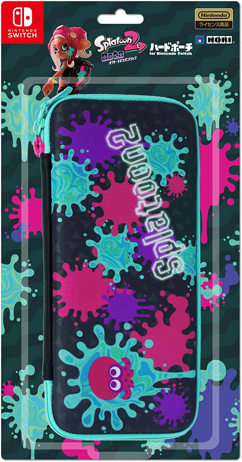 Splatoon 2 Hard Pouch for Nintendo Switch Ink x Octopus Nintendo Switch ...