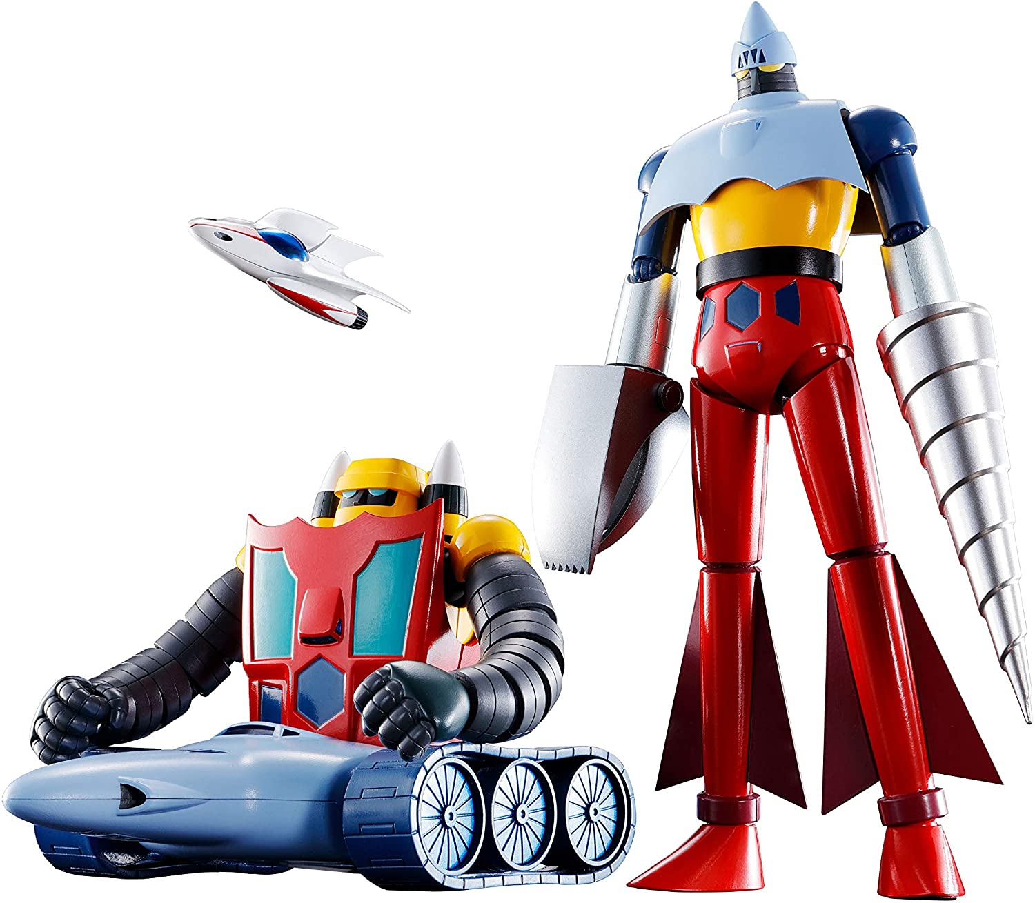 Soul of Chogokin Getter Robo GX-91 Getter 2 & 3 DC (Getter 2: Approx ...