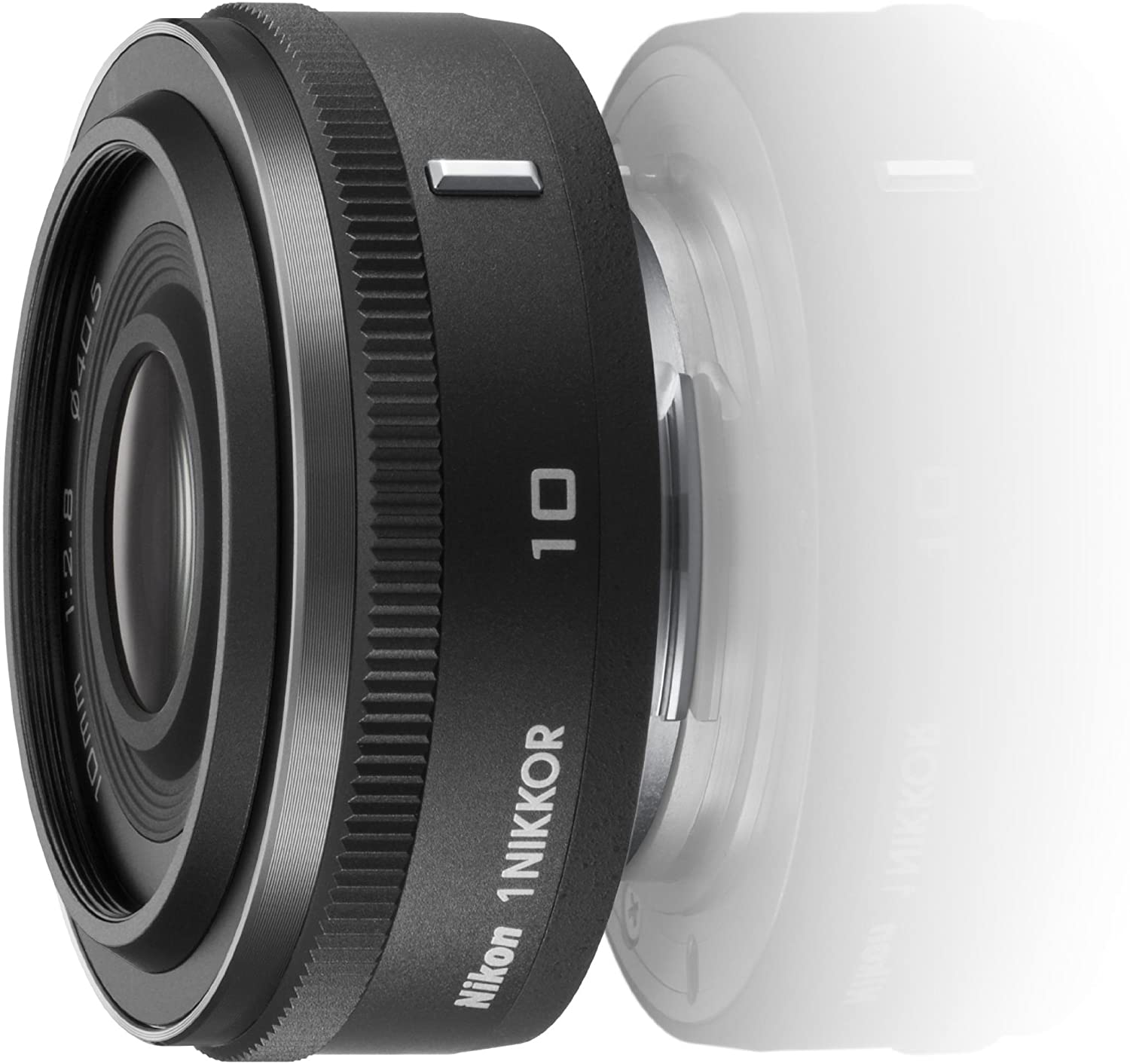 Nikon Single Focus Lens 1 NIKKOR 10mm f / 2.8 Black Nikon CX Format ...