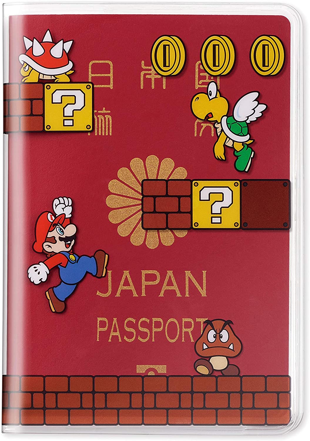 Super Mario Travel Passport Cover (Stage) - Discovery Japan Mall
