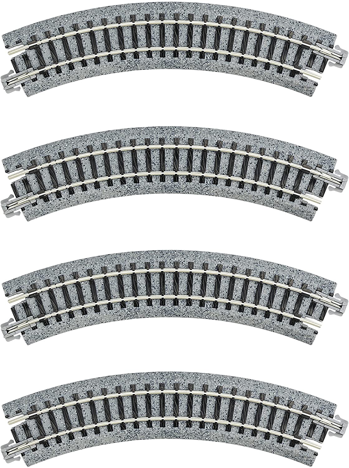 KATO N Gauge Unitrack Compact Curved Line R150-45 ° 4 Pieces 20-174 Model Train Supplies ...