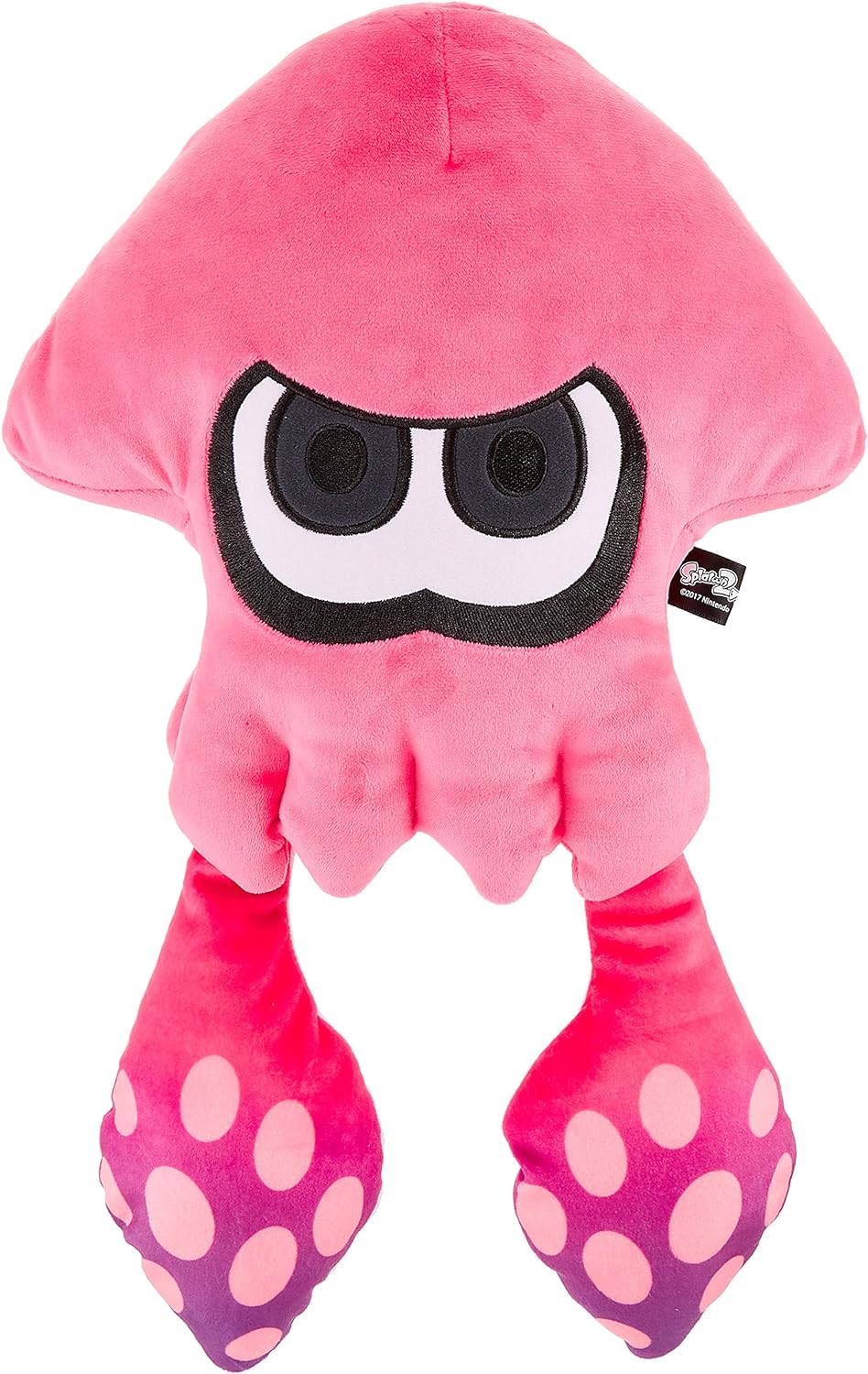 Splatoon 2 ALL STAR COLLECTION Big Squid Neon Pink Plush Toy Height ...
