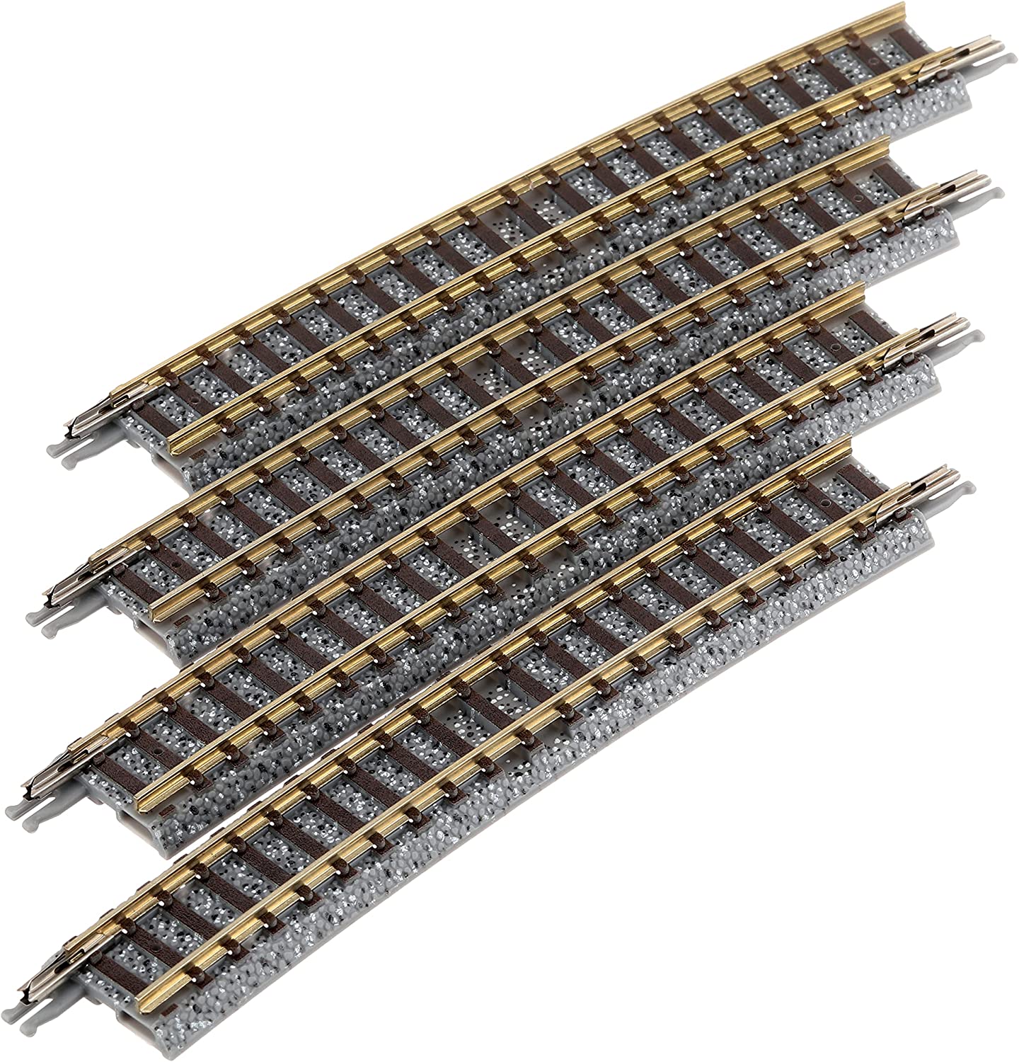 TOMIX N gauge curve rail C605-10 F set of 4 1870 model railroad supplies - Discovery Japan Mall