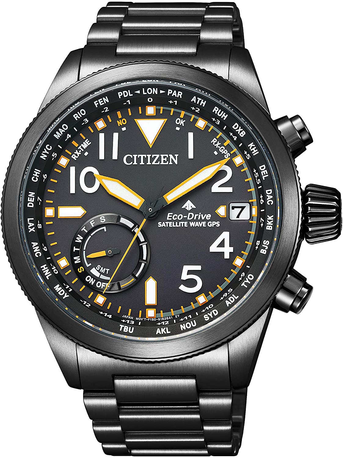 CITIZEN PROMASTER GPS satellite radio clock F150 Land Series Direct ...