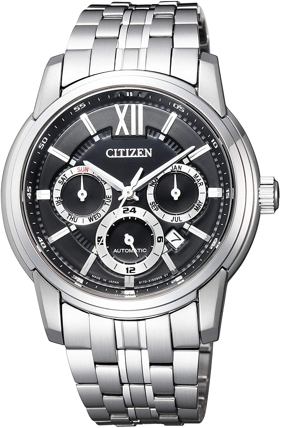 CITIZEN Collection Mechanical Made in Japan Multi Hands NB2000-86E Men ...