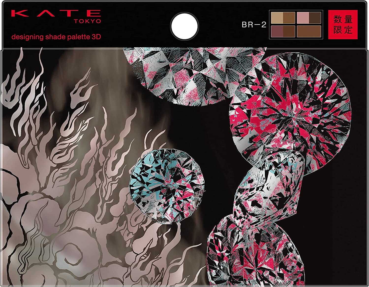 KATE Designing Shade Palette 3D BR-2 - Discovery Japan Mall