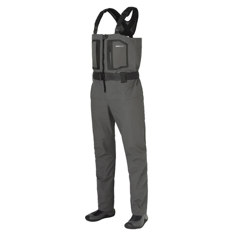 Waterproof Breathable Waders SHIMANO FF-000V Dry Shield +4 Stretch ...