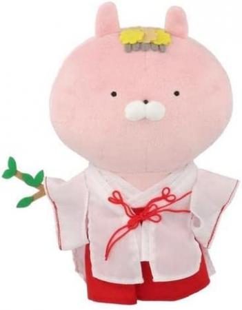 Usamaru plush rabbit shrine maiden - Discovery Japan Mall
