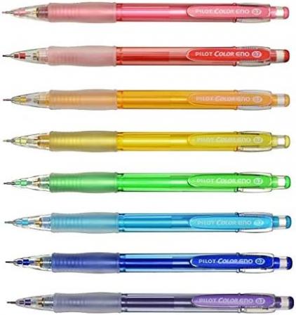 PILOT Mechanical Pencil Color Eno 0.7mm 8 color set - Discovery Japan Mall