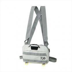 Daiwa Tackle Bag Chest Bag (A) Ice Gray - Discovery Japan Mall