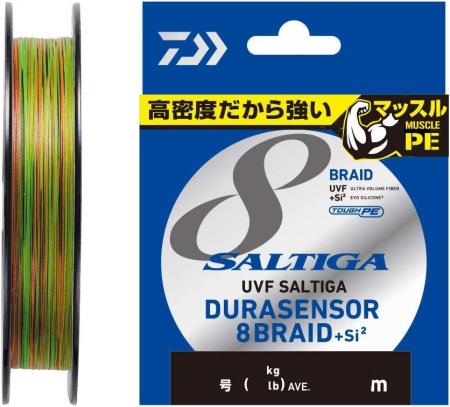 Daiwa PE Line UVF Saltiga Dura Sensor X8+Si2 0.6-10 No. 200/300/400m Multicolor - Discovery ...