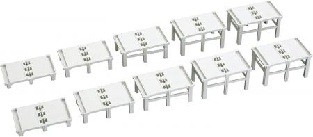 KATO N gauge double track slope pier auxiliary set 23-049 model ...