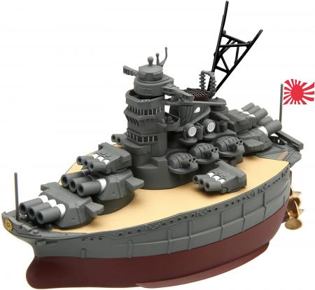 FUJIMI Chibimaru Fleet Series No.2 Musashi Total length about 11cm Non ...