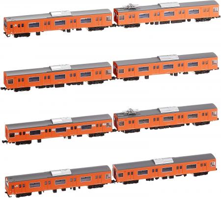 Greenmax N gauge JR 201 series "Goodbye Osaka Loop Line 201 series" 8 ...