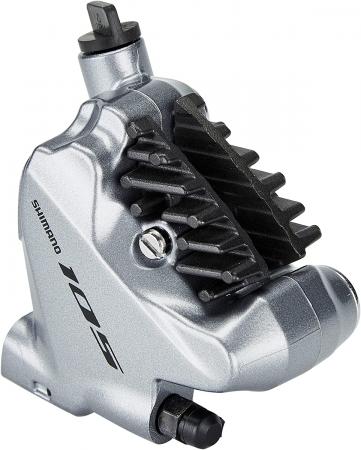 SHIMANO BR-R7070 Rear Resin Pad (L02A) with Fins Flat Mount Hydraulic ...