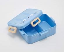 Skater Ag + Silver Ion Antibacterial 4-Point Lock Lunch Box 650ml My Neighbor Totoro Face Ghibli ...