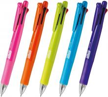 Zebra Multi-Function Pen 4 Colors + Sharp Clip-on Multi-F Fresh Blue 10 ...