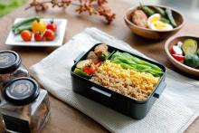 Skater Ag + Silver Ion Antibacterial 4-Point Lock Lunch Box 650ml My Neighbor Totoro Face Ghibli ...