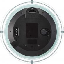 RHYTHM Citizen Wall Clock Radio Controlled Clock Analog Solar Auxiliary ...